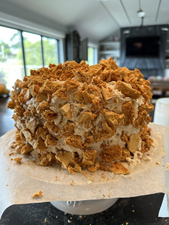Blum's Coffee Crunch Cake - Pastry with Jenn